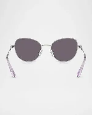 SWAROVSKI Round Frame Sunglasses