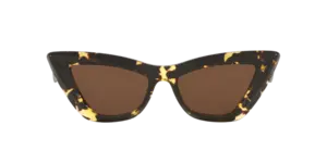 Bottega Veneta Cat Eye Sunglasses - Tortoise