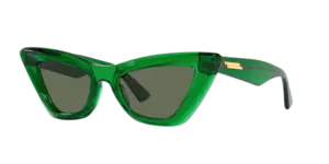 Bottega Veneta Bottega Veneta BV1101S Sunglasses Vert