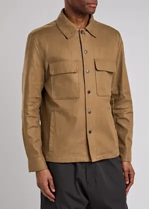 Moncler Callaqui Linen-blend Overshirt