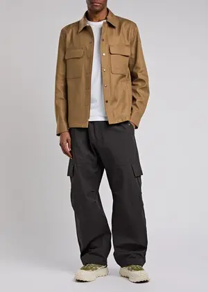 Moncler Callaqui Linen-blend Overshirt
