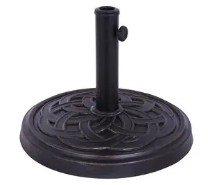 BACKYARD EXPRESSIONS Umbrella Base, 26.5 Lb. Um Brella Stand - One-color