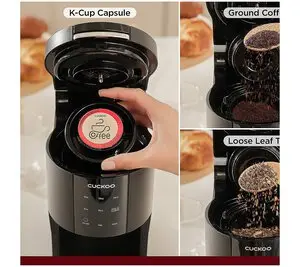 CUCKOO 3-in-1 K-cup Single Serve Coffee Maker
