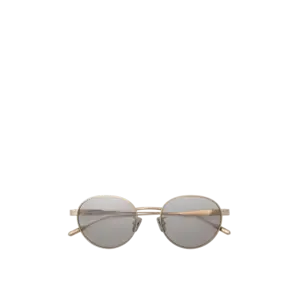 Moncler Subtila Round Sunglasses - Beige