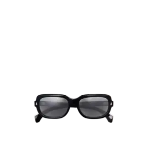 Moncler Suntrap Rectangle Sunglasses - Black