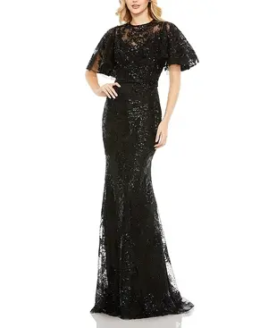 Women's High Neck Gowns