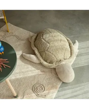 LORENA CANALS Mrs. Turtle Pouf 8" X 3' 9" X 2' 9