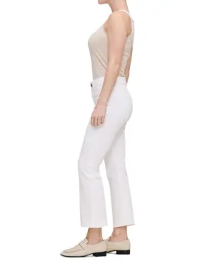 DL1961 Petite Bridget Crop Instasculpt High-rise Bootcut Jeans