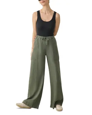 Faherty Brand Drift Wide Leg Pants