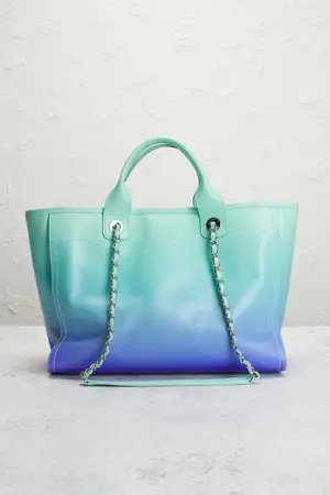 Chanel Deauville Mm Tote Bag
