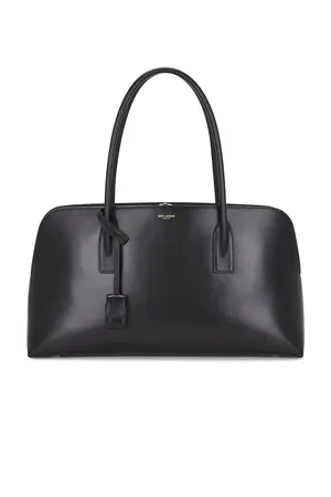 Saint Laurent Large Sac De Jour Bowling Bag - Nero