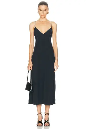 Eaves Button Detailed Day Dresses