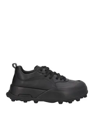 JIL SANDER Calfskin Sneakers Black