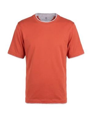 Brunello Cucinelli T-shirt Size Cotton - Orange