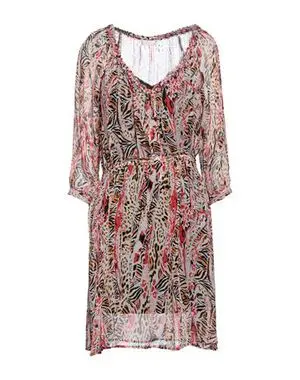 Liu Jo Crepe Mini Dress - Red