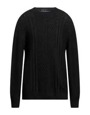 LOW BRAND Knitted Sweater - Black