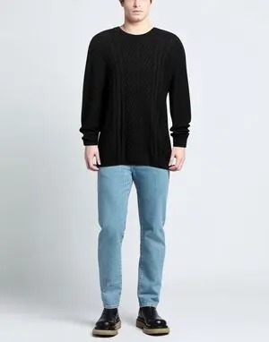 LOW BRAND Knitted Sweater - Black