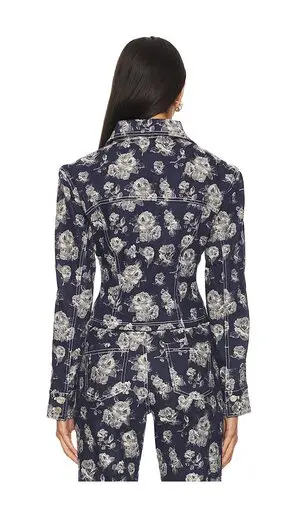YUHAN WANG Rose Slim Fit Jacket
