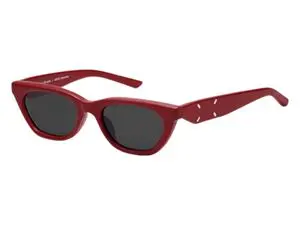 GENTLE MONSTER Maison Margiela X Sunglasses - Red Gray (mm208 Leather Lr1)