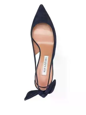 AQUAZZURA 40mm Bow Tie Pumps