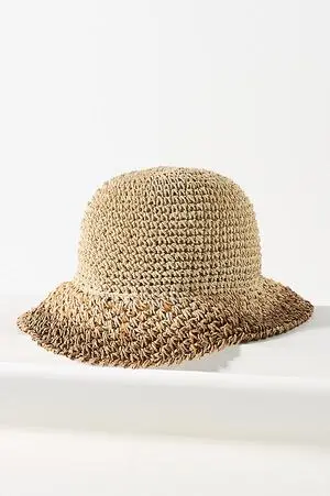 Eugenia Kim Raffia Bucket Hat - Ivory