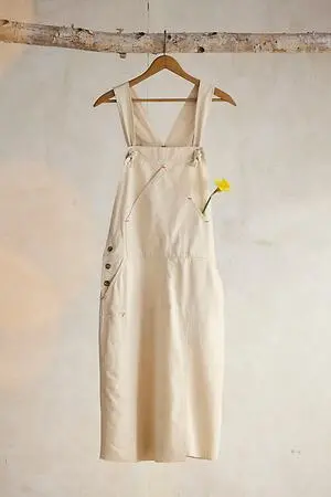 UTILITY CANVAS Overall Dress