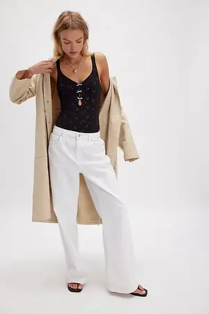 Free People Full Bloom Bodysuit