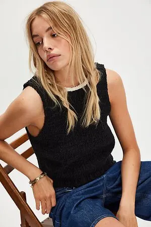 Free People Sicily Sleeveless Sweater