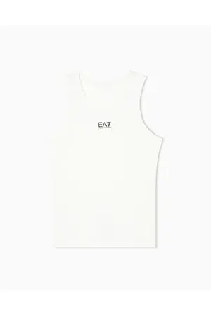 Emporio Armani Scoop Neck Sport Tops For Men