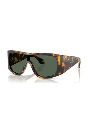 Giorgio Armani Sunglasses Rectangle Tortoise - Green