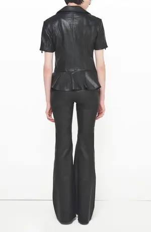AS By DF Kat Stretch Leather Bell Leggings