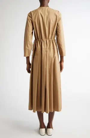 Max Mara Nora Cotton Twill Dress