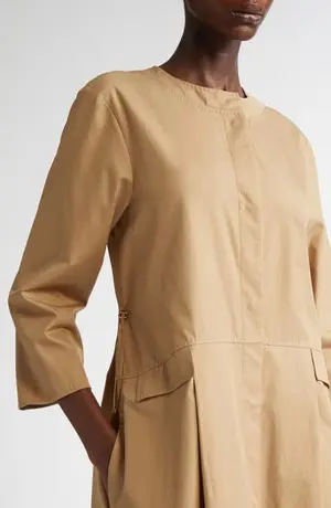 Max Mara Nora Cotton Twill Dress
