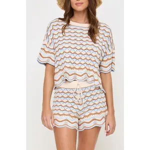 L*Space Sun Chaser Stripe Top - North Shores