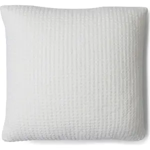 Barefoot Dreams Cozychic® Waffle Knit Accent Pillow - Pearl