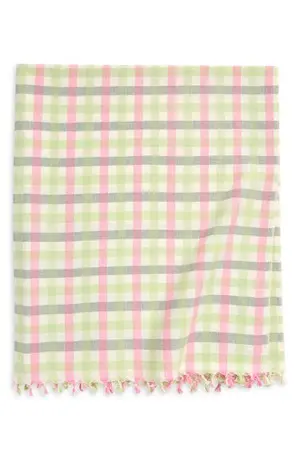 HEATHER TAYLOR HOME Gingham Tablecloth - Clover