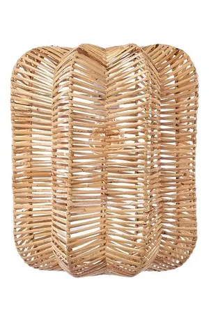 THE ARTISAN & COMPANY Prism Rattan Pendant Hanging Light