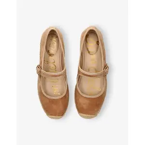 Sam Edelman Mackie Espadrille-sole Ballet Flats - Tan