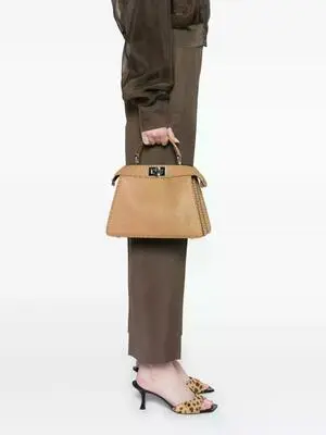 Fendi Small Peekaboo Iseeu Tote Bag - Brown