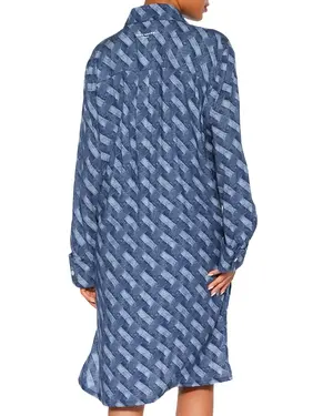 Kurt Geiger Printed Shirt Dress Cover Up