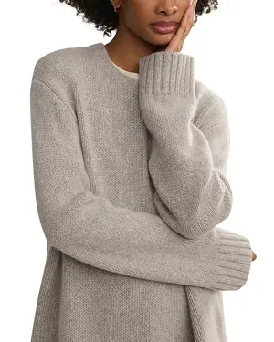 Jenni Kayne Amelia Cashmere Sweater - Grey