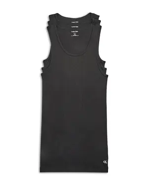 Calvin Klein Calvin Klein Classic Tanks - Pack Of 3 Black