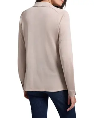 NIC+ZOE Pleated Cardigan Shirt
