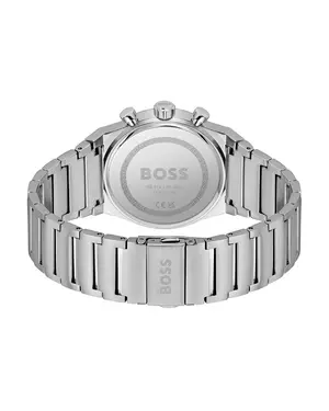 Hugo Boss Candor Chronograph Watch 41mm - Silver/silver