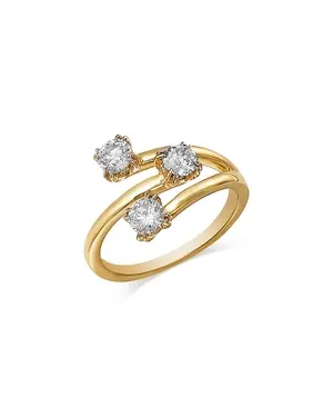 Bloomingdale'S Diamond Bypass Ring 1.0 Tcw In 14k Yellow - Gold