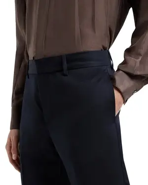 Emporio Armani Twill Suit Trousers