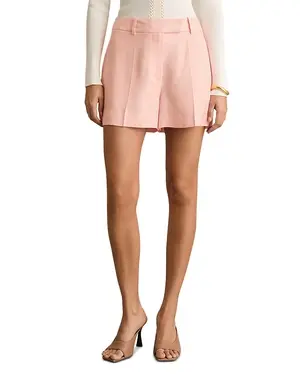 REISS Magda Tailored Shorts - Pink
