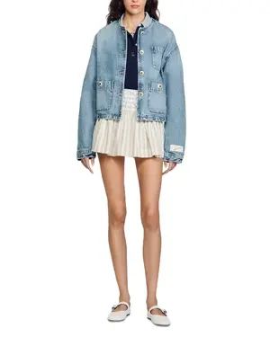 Sandro Denim Jacket - Blue Jean