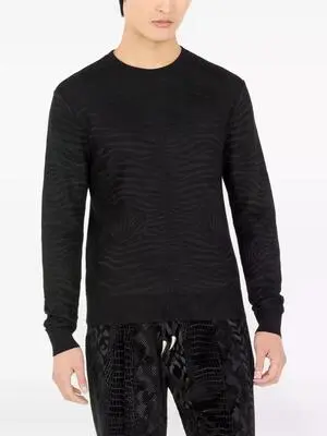 Roberto Cavalli Zebra-print Sweater