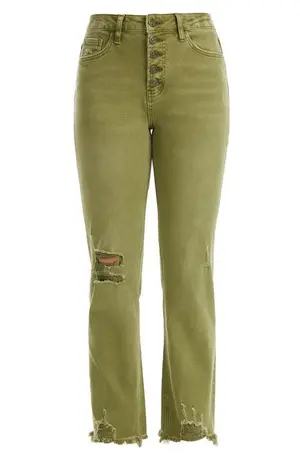 BAYEAS High-rise Straight Leg Jeans